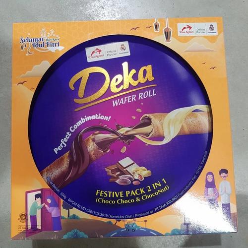 Jual Deka Festive Pack 2in1 350gr-Choco Choco & Choco Nut-Biskuit ...