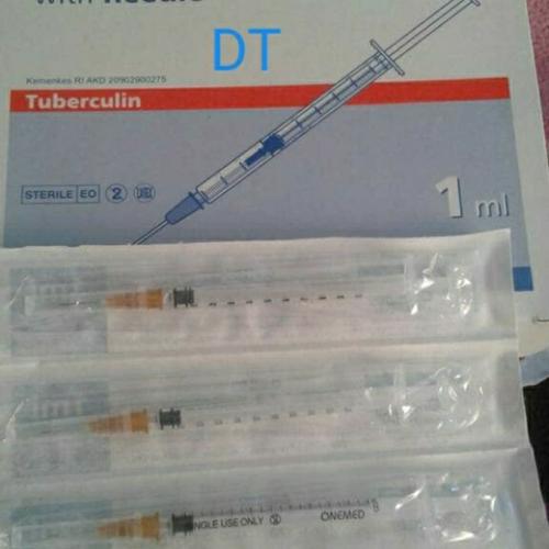 Jual spuite 1 ml / spuit 1 cc / syringe 1 ml / syringe 1 cc One med ...