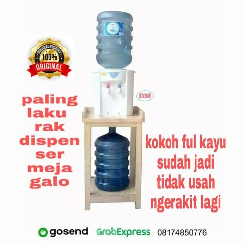 Jual meja dispenser meja galon meja serbaguna meja kayu meja buat galon ...