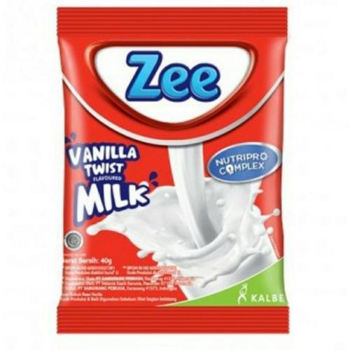 Jual susu zee sachet 40 gr (1 pack isi 10 sachet) rasa coklat dan ...