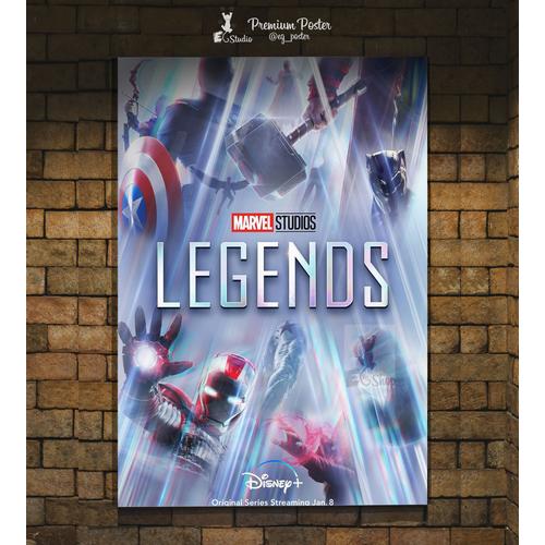 Jual Poster Tv Movie series - Marvel Studios: Legends - Poster Marvel ...
