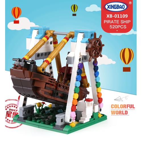 Jual Pirate Ship Blocks - Colorful World Collection - Kota Bandung ...