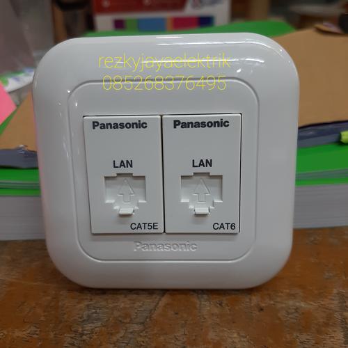 Jual outlet data cat6 + outlet data cat5 panasonic - Jakarta Pusat ...