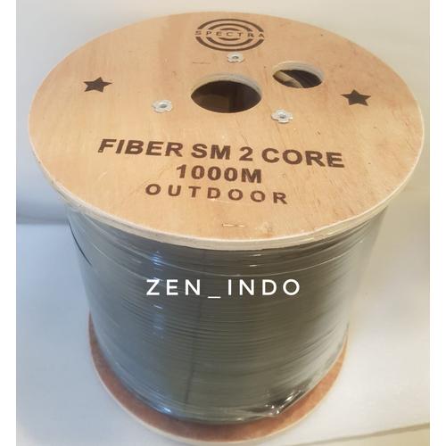 Jual Kabel FO Dropcore Fiber Optik 2 Core 3 Seling 1Km 1000Meter ...