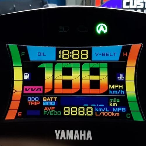 Jual STIKER LCD SPEEDOMETER YAMAHA NEW NMAX 2020 - rainbow - Jakarta ...