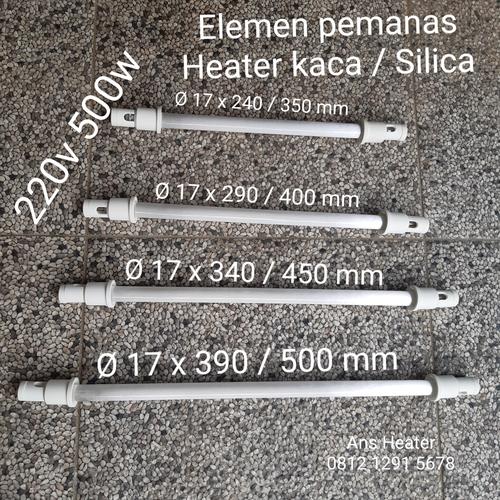 Jual Heater Kaca / Silica / Pemanas Kaca Varian Custome - Tambah ...