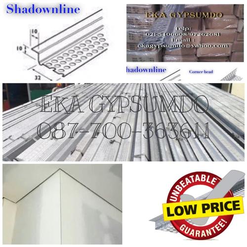 Jual Shadowline Gypsum / Tali air plafon - Jakarta Barat - EKA GYPSUMDO ...