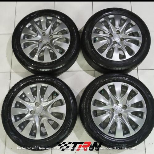 Jual velg mobil original Suzuki new Baleno ring 16 ban 105 55 R 16 ...