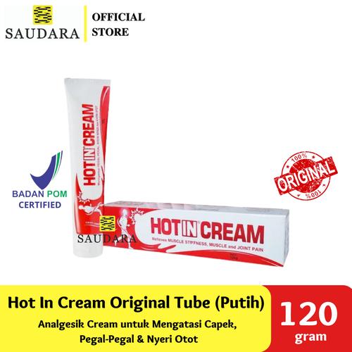 Jual Hot In Cream Original Tube (PUTIH) (120 Gr), (60 Gr) - 60Gr - Kota ...