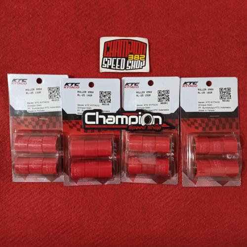 Jual Roller CVT Racing KTC Kytaco 13gr 14gr 15gr 16gr Yamaha XMAX 250 ...