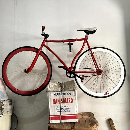 Jual Sepeda Fixie Custom - Fix Gear - Merah Putih Red White - Quick ...