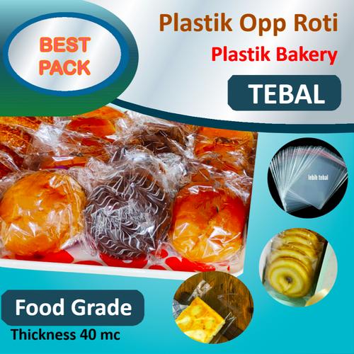 Jual plastik roti - plastik bakery - plastik cookies - tebal - ukuran ...