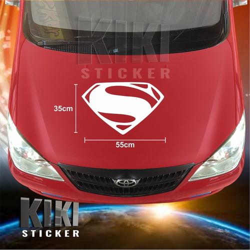 Jual CUTTING STICKER LOGO SUPERMAN TERBARU UNTUK KAP MOBIL BODY PINTU ...