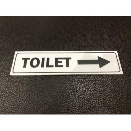 Jual Rambu Papan K3 Tanda Arah Signage Toilet Ke Kanan Board Sign ...