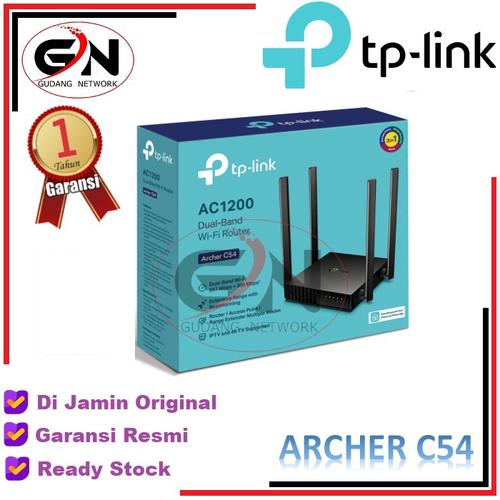 Jual Tp-Link Archer C54 AC1200 Dual-Band Wi-Fi Router TpLink Archer C ...