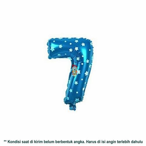 Jual Balon foil angka biru - balon foil angka biru - balon foil angka ...
