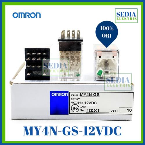 Jual Relay Omron MY4N-GS-12VDC MY4N GS 12VDC - Kota Cimahi - Sedia ...