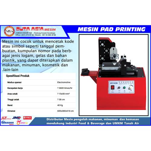 Jual MESIN PAD PRINTING/ MESIN PENCETAK NOMOR KODE PRODUK - Kota ...
