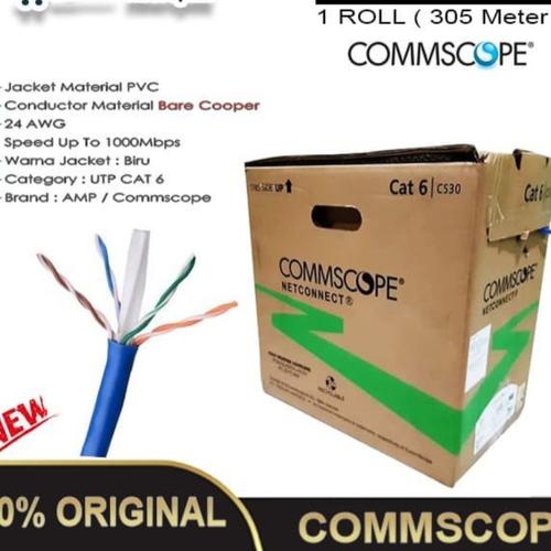 Promo Kabel LAN UTP CAT 6 AMP COMMSCOPE CAT6 - Jakarta Barat ...