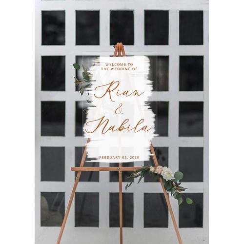 Jual Wedding Sign /Dekorasi Lamaran/ Dekorasi Pernikahan/ Welcome Sign ...