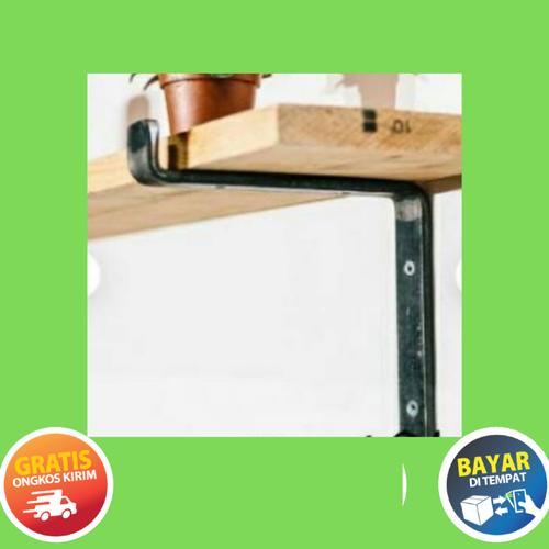 Jual Siku Ambalan Meja Dinding Rak Siku Rak Siku Ambalan Besi Tempel ...