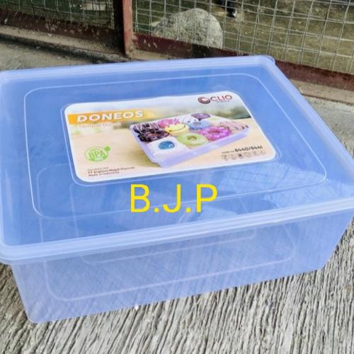 Jual Kotak Wadah Tempat Kue Donatsu Besar/Tempat Donat Besar(Grab&Gojek ...