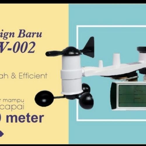 Jual Alat Pemantau Ukur Cuaca Otomatis Weather Station AW002 Digital ...