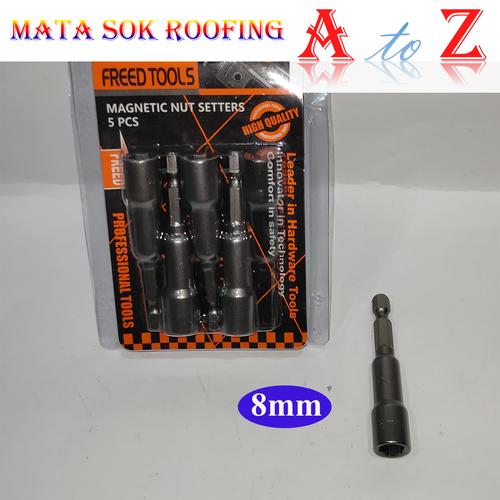 Jual mata sok drilling 8 mm/mata sock roofing 8mm/mata bor baut baja ringan - Kota Palembang - A ...