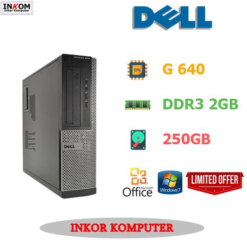 Jual PC Built Up Dell OptiPlex Desktop Mini SFF CPU Dell Mini - Kota ...