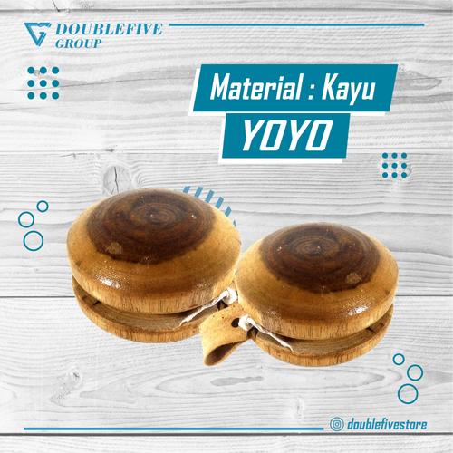 Jual mainan Yoyo Kayu jati - Kota Yogyakarta - DOUBLEFIVE GROUP | Tokopedia