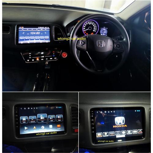 Jual head unit android 9 inch honda hrv 2015 - now + home service ...