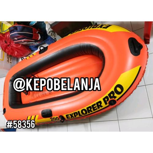 Jual kapal tiup karet intex besar #58356 kapal banjir perahu karet ...