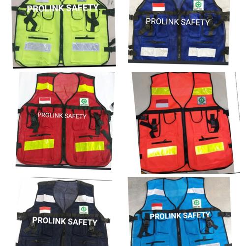 Jual ROMPI SAFETY TAMBANG 6 WARNA JARING TEBAL - Biru, M - Kab ...