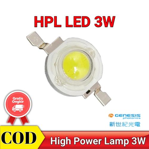 Jual HPL LED 3 Watt Lampu HIGH POWER Full spectrum dan UV dll - Full ...
