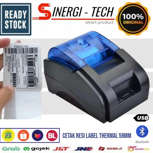 Jual PRINTER BLUETOOTH THERMAL 58mm RPP02 CETAK RESI LABEL DAN STRUK KASIR - Kota Bandung ...