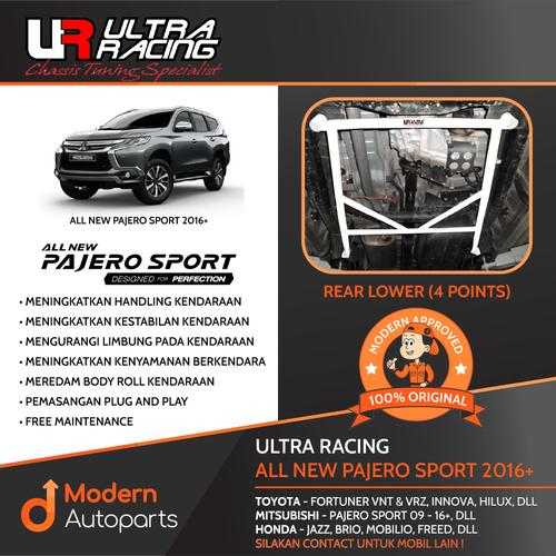 Jual Stabilizer Ultra Racing Pajero Sport 16+ REAR LOWER Plug n Play ...
