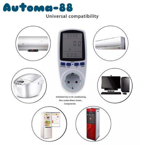 Jual STOP KONTAK ENERGY METER POWER ANALYZER ALAT PENGUKUR TAGIHAN ...