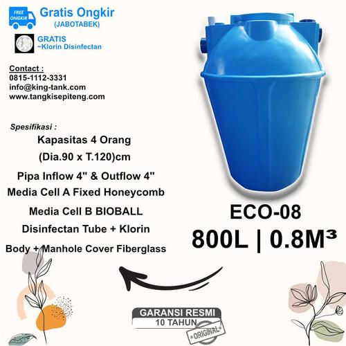 Jual 800 Liter / 0.8M3 - Tangki BIOTANK Bio Septic Tank - Kab ...