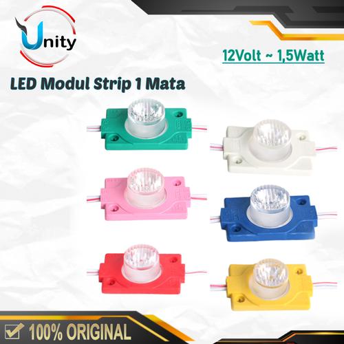 Jual Lampu LED Modul Strip DC 12V 1,5Watt LED 1Mata 12Volt LED Neon 12 V - Merah - Kota Surabaya ...