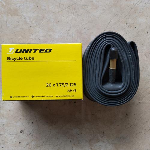 Jual ban dalam sepeda 26 x 1.75/2.125 united pentil besar/schrader av 48mm - Jakarta Barat ...