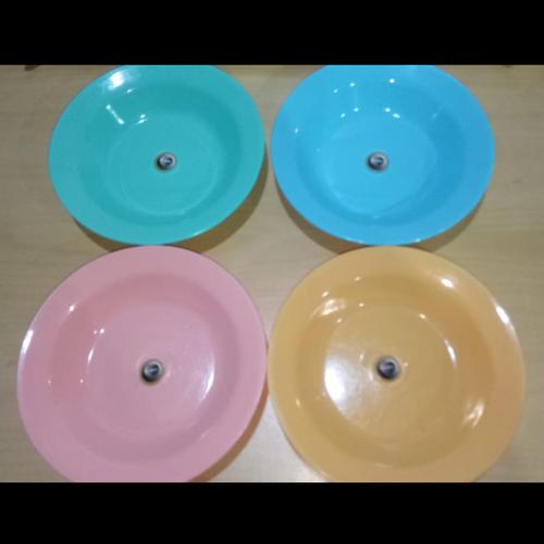 Jual GBU PIRING PLASTIK TULIP 6 INCH | PIRING PLASTIK WARNA - Biru Muda ...