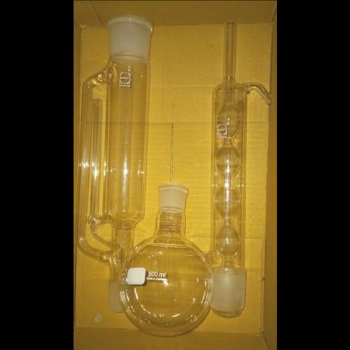 Jual Soklet pyrex 500 ml soxhlet extractor - labu leher1 - Kota Bandung ...