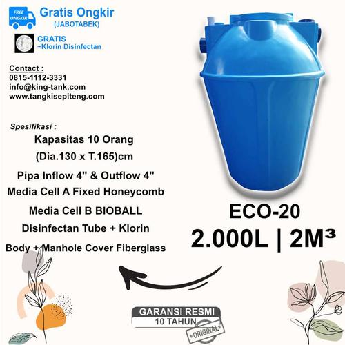Jual 2000 Liter / 2M3 - Tangki BIOTANK Bio Septic Tank - Kab. Tangerang ...