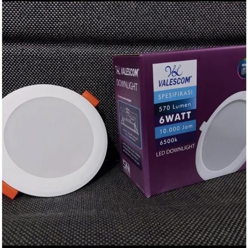 Jual Lampu Downlight Led Panel 6 Watt 6W Tanam Plafon Putih - Jakarta ...