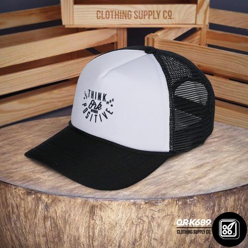 Jual ORK689 TOPI TRUPLUS WHITE BLACK - Jakarta Pusat - ork689 | Tokopedia