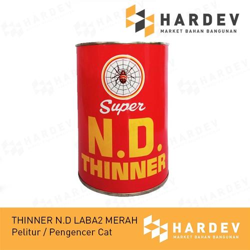 Jual Thinner Laba Merah ND 0.8 Liter Kaleng - Kota Bandung - Hardev ...