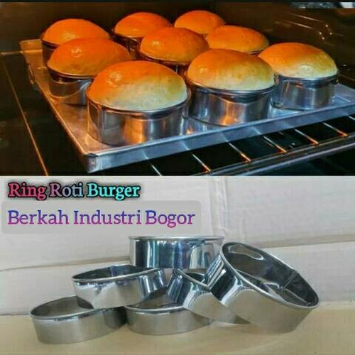 Promo cetakan roti burger / ring roti burger cutter - BULAT, 8cm - Kab ...