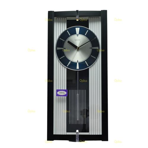 Jual JAM DINDING KOTAK PERSEGI SAKANA 388 MINIMALIS - Hitam - Kota ...