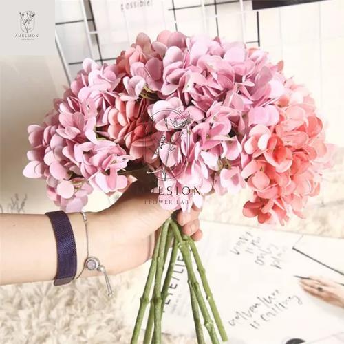Promo Bunga Hydrangea Artificial Import Dekorasi Properti Foto Wedding ...