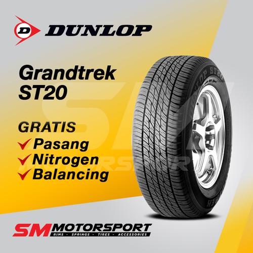 Promo Ban Mobil Dunlop Grandtrek ST20 Rush Terios 215/65 R16 16 ...